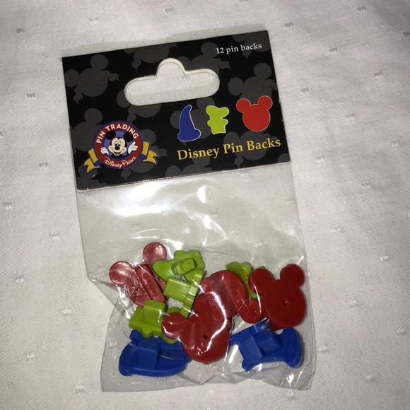 Disney | Accessories | Nwtdisney Pin Backs 3 Styles | Poshmark